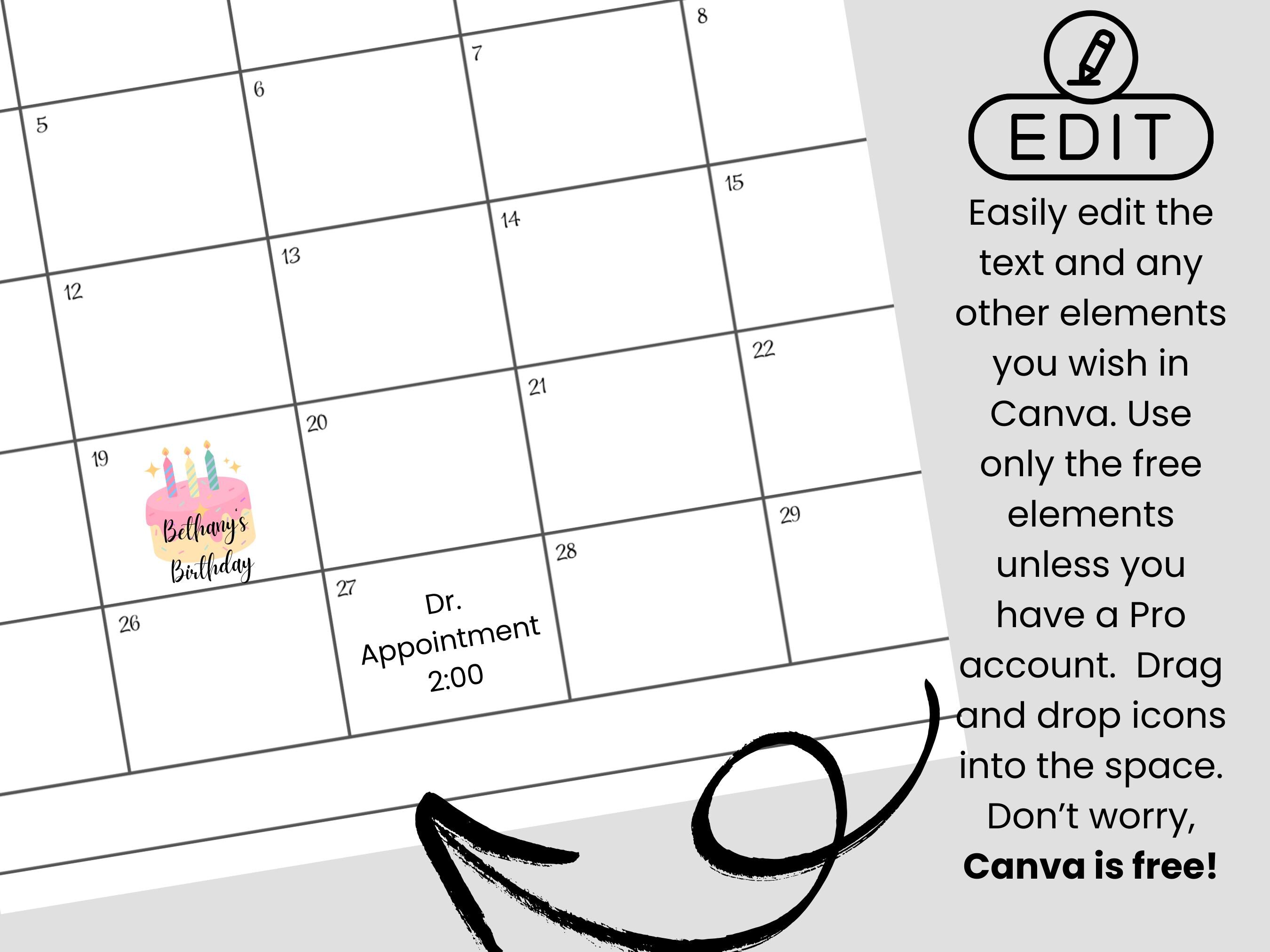 2025-2026 School Calendar, Academic Planner Printable, Monthly Teacher ...