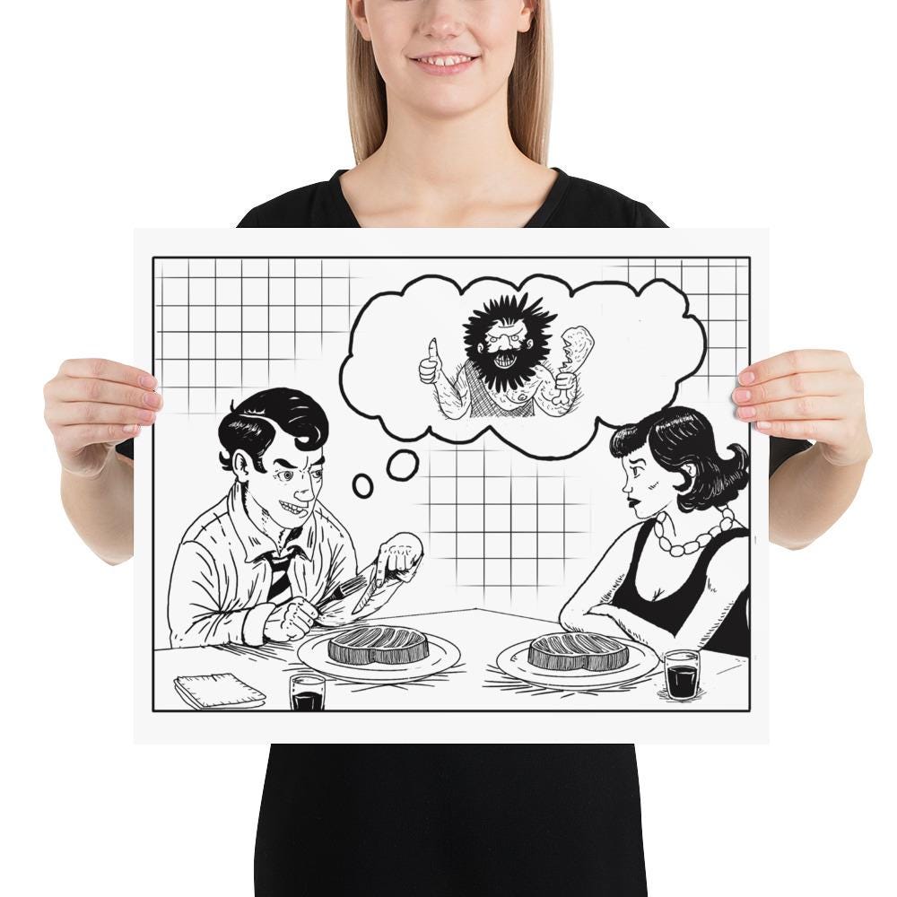 Naturalistic Fallacy Poster - Etsy