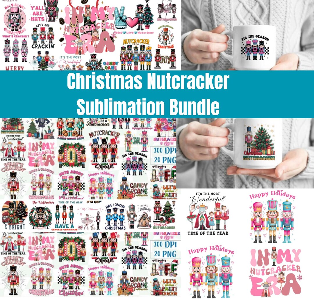 Nutcracker Christmas Png Bundle, Christmas Tree Nutcrackers Png, Nuts ...