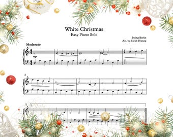 Last Christmas - Easy Piano Arrangement, Sheet Music, Beginner ...