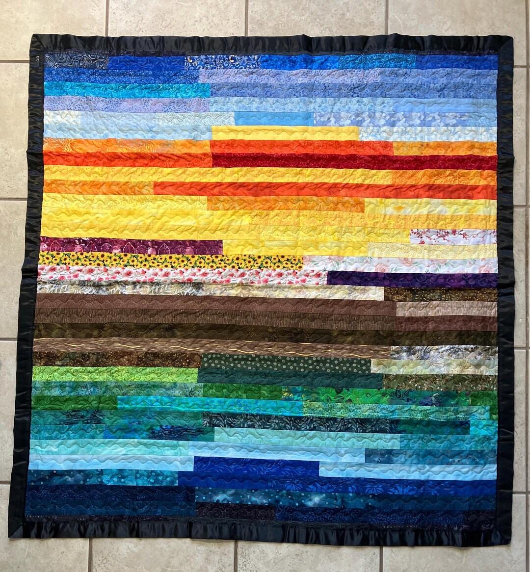 Genesis Creation Days Throw Quilt, Lightweight Cotton Blend - Etsy