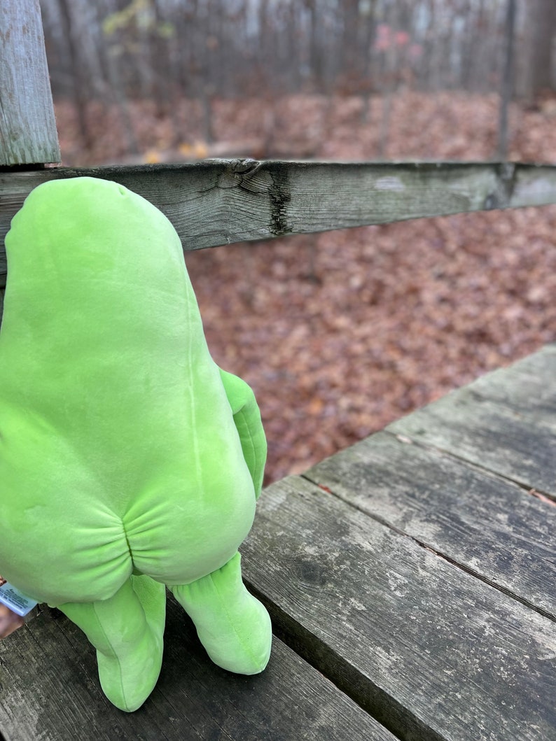 Large Monster Plush, Large Plush Toy, Little Green Guy Plush, Stuffed ...