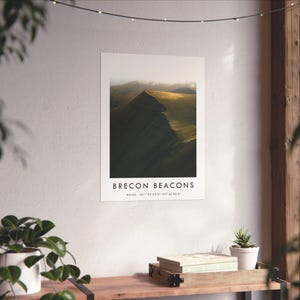 Brecon Beacons Fine Art Print - Welsh Highlands Photography - Outdoor ...