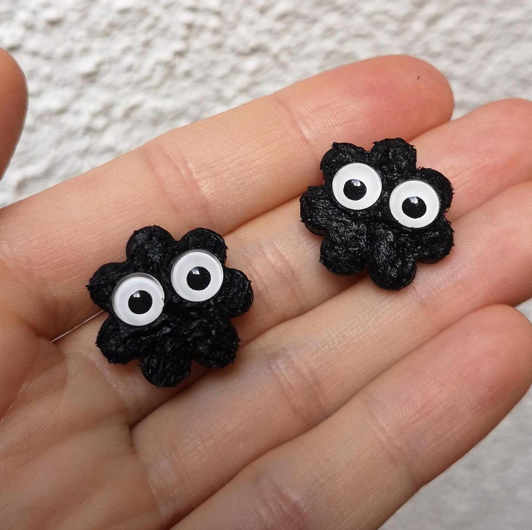 Susuwatari Soot Sprite Magnets, Cute Anime Fridge Magnets, Spirited ...