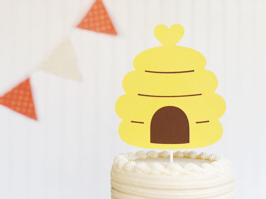 Beehive / Honeybee / Smash Cake / Cake Topper / First Birthday / Baby ...