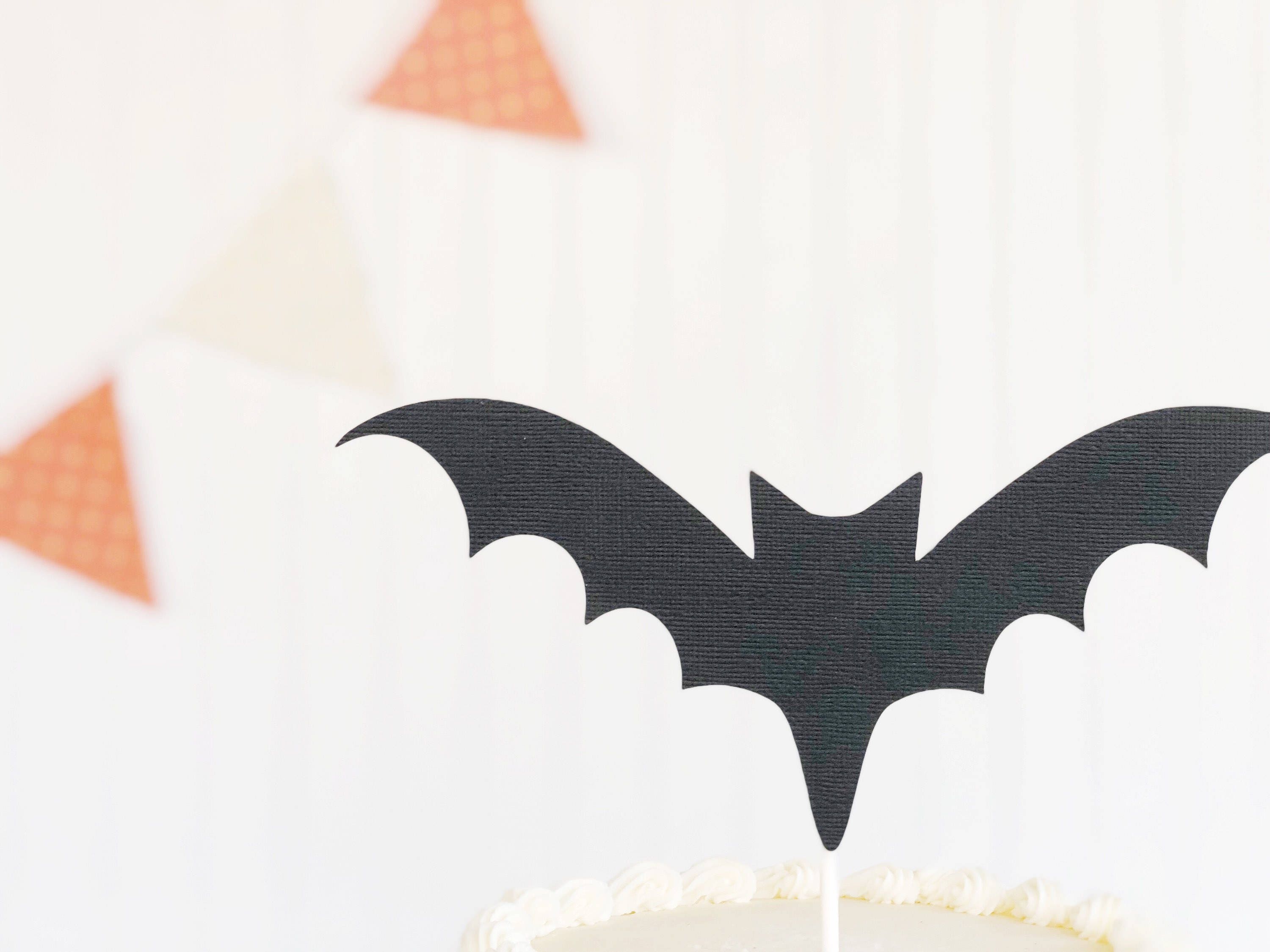 Bat / Halloween Party / Cake Decor / Smash Cake / Cake Topper - Etsy