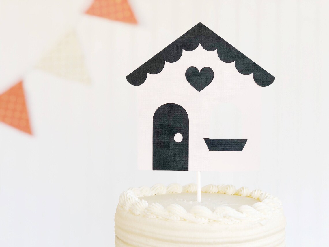House / Housewarming / Cake Topper / First Home / Moving / - Etsy