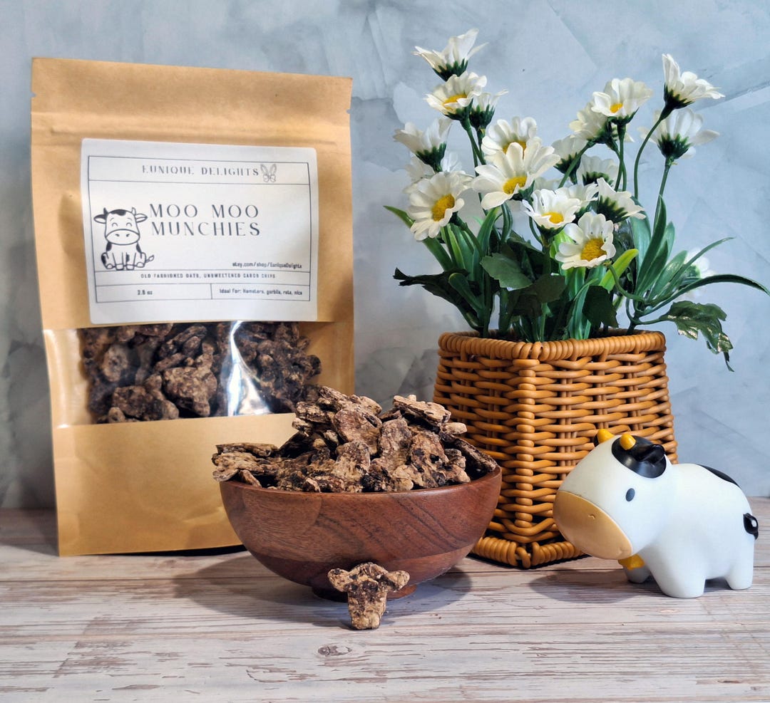 Moo Moo Munchies | Handmade Carob Treats for Hamsters, Rats, Mice ...