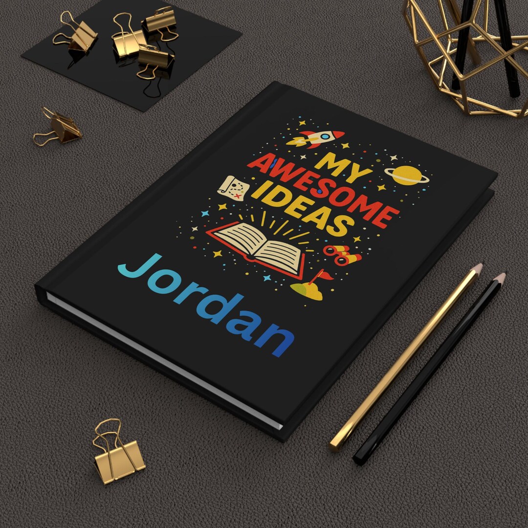 Personalized Boys Journal, Boys Gift, Boys School Notebook, Boys Doodle ...
