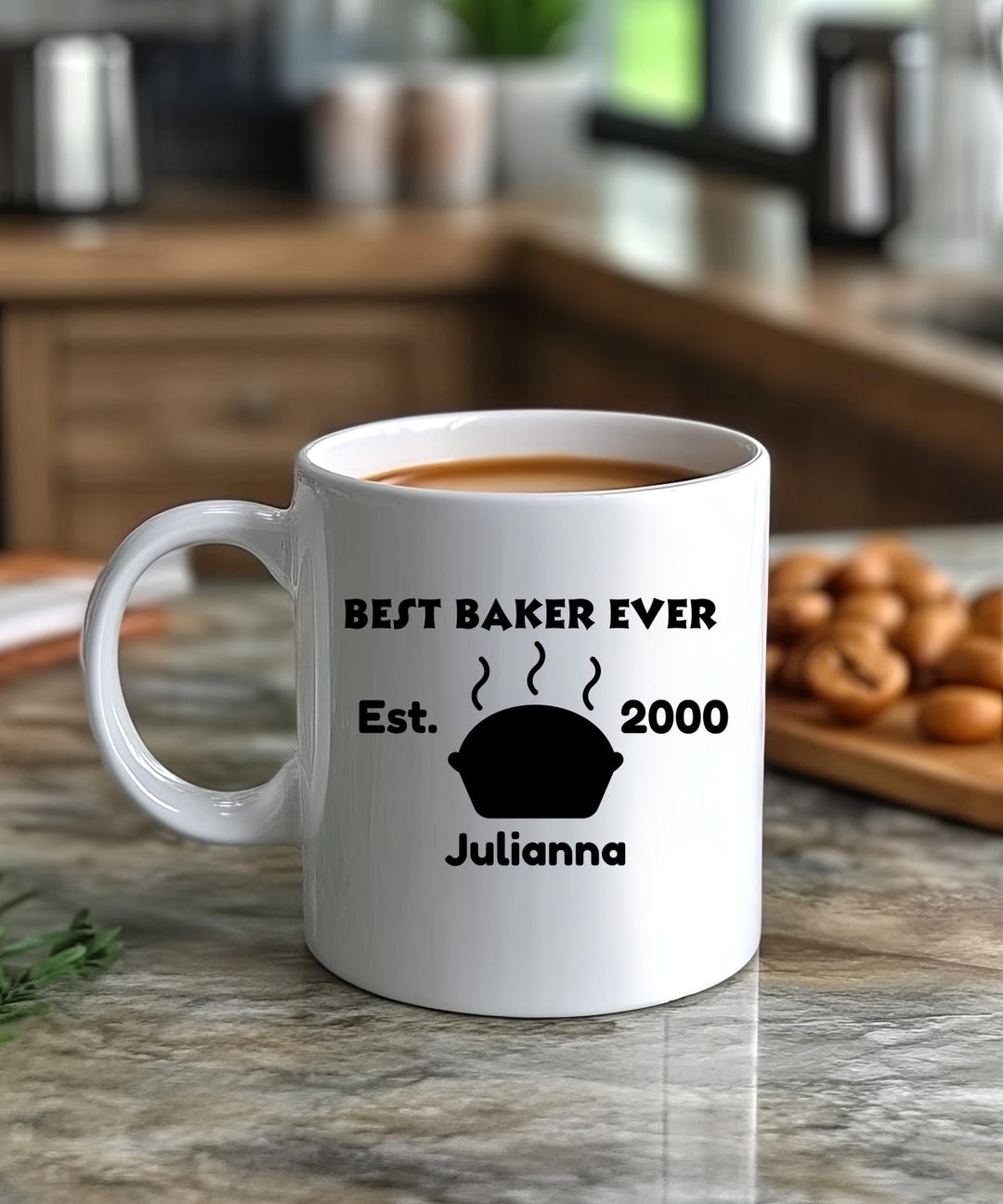 Personalized Baker Mug - Personalized Coffee Cup for Baking Enthusiasts ...