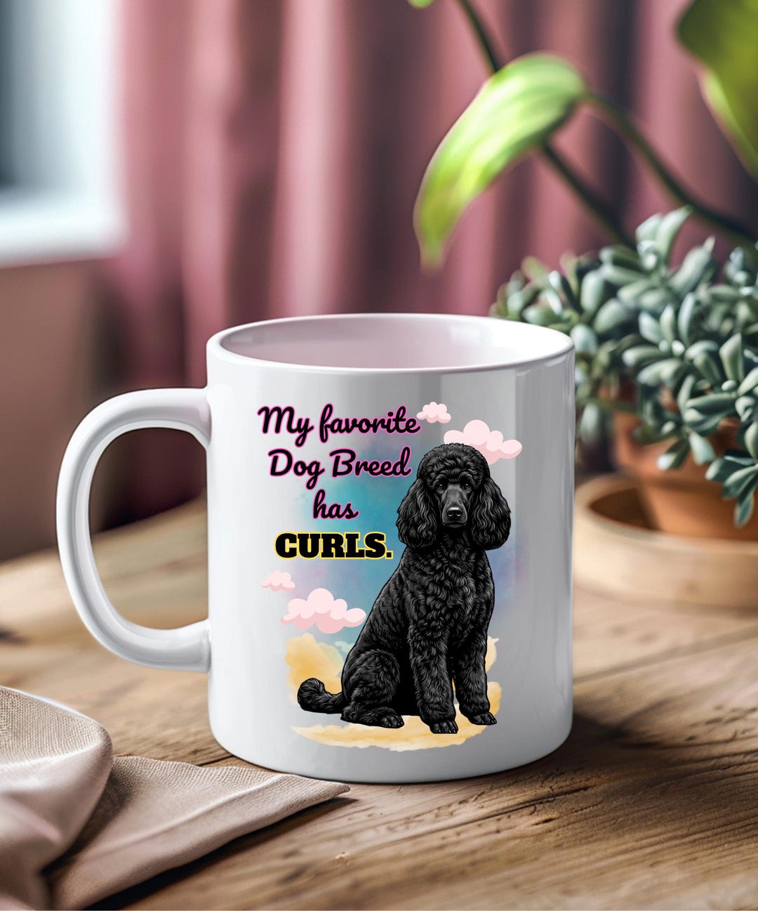 Standard Poodle Mug, Poodle Lover, Poodle Owner, Poodle Breeder, Poodle ...