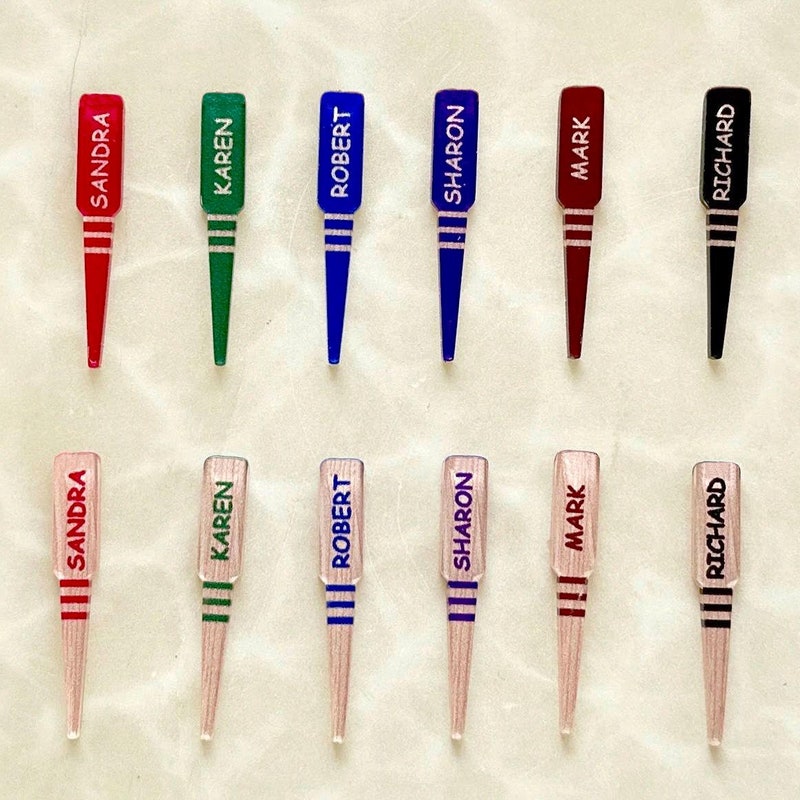 Personalized Name Cribbage Pegs - Etsy