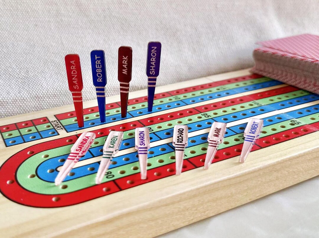 Personalized Acrylic Cribbage Pegs - Set of 3 Name Pegs - Etsy