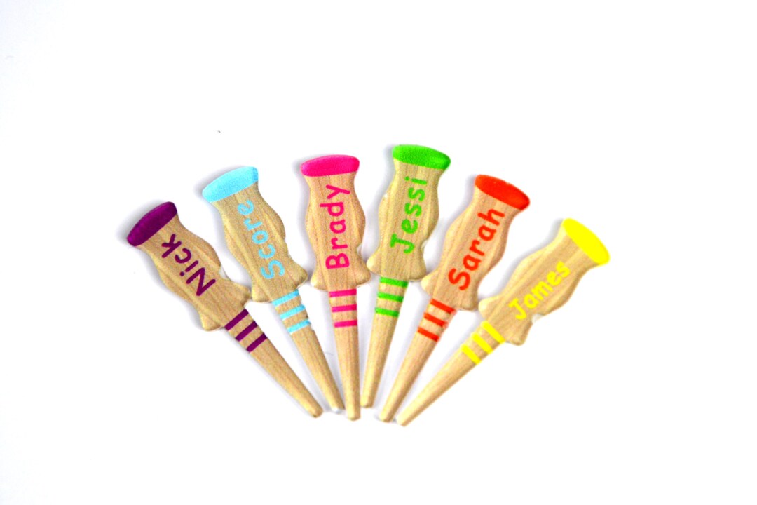 Personalized Acrylic Cribbage Pegs: Custom Name, Set of 3 - Etsy