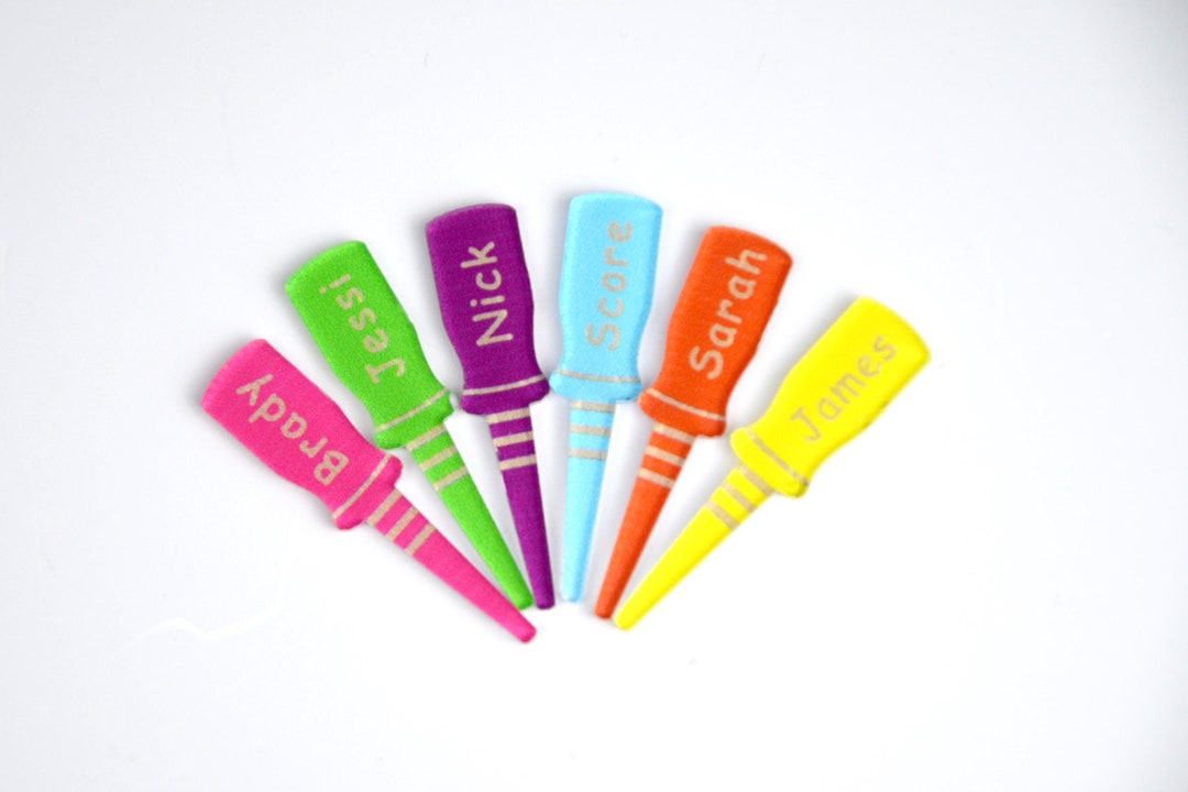 Personalized Acrylic Cribbage Pegs: Custom Name Set of 3 - Etsy