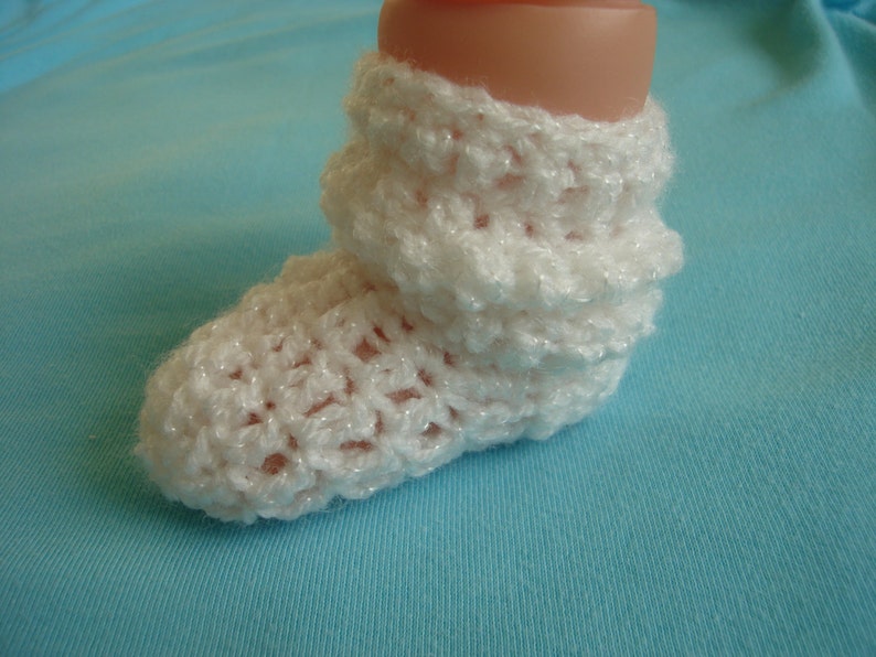 Instant Download Baby Slouch Sock Slipper Bootie Crochet Pattern With ...