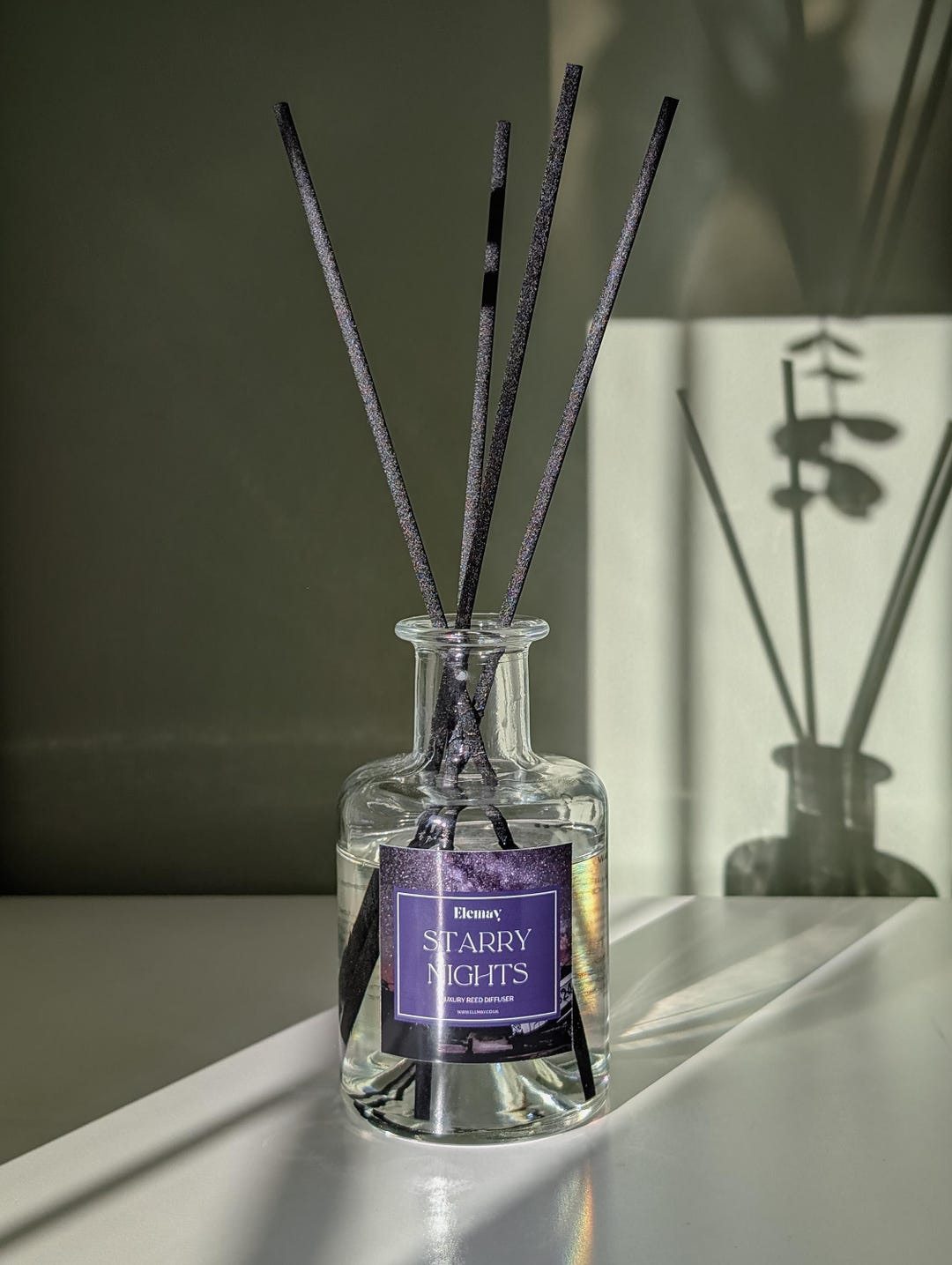 Starry Nights Reed Diffuser: Landscape Inspired, Vegan, Refillable - Etsy