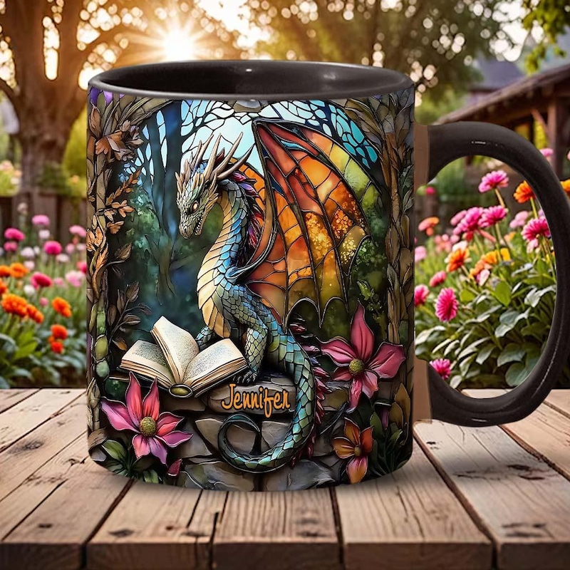 Dragon Mugs - Etsy