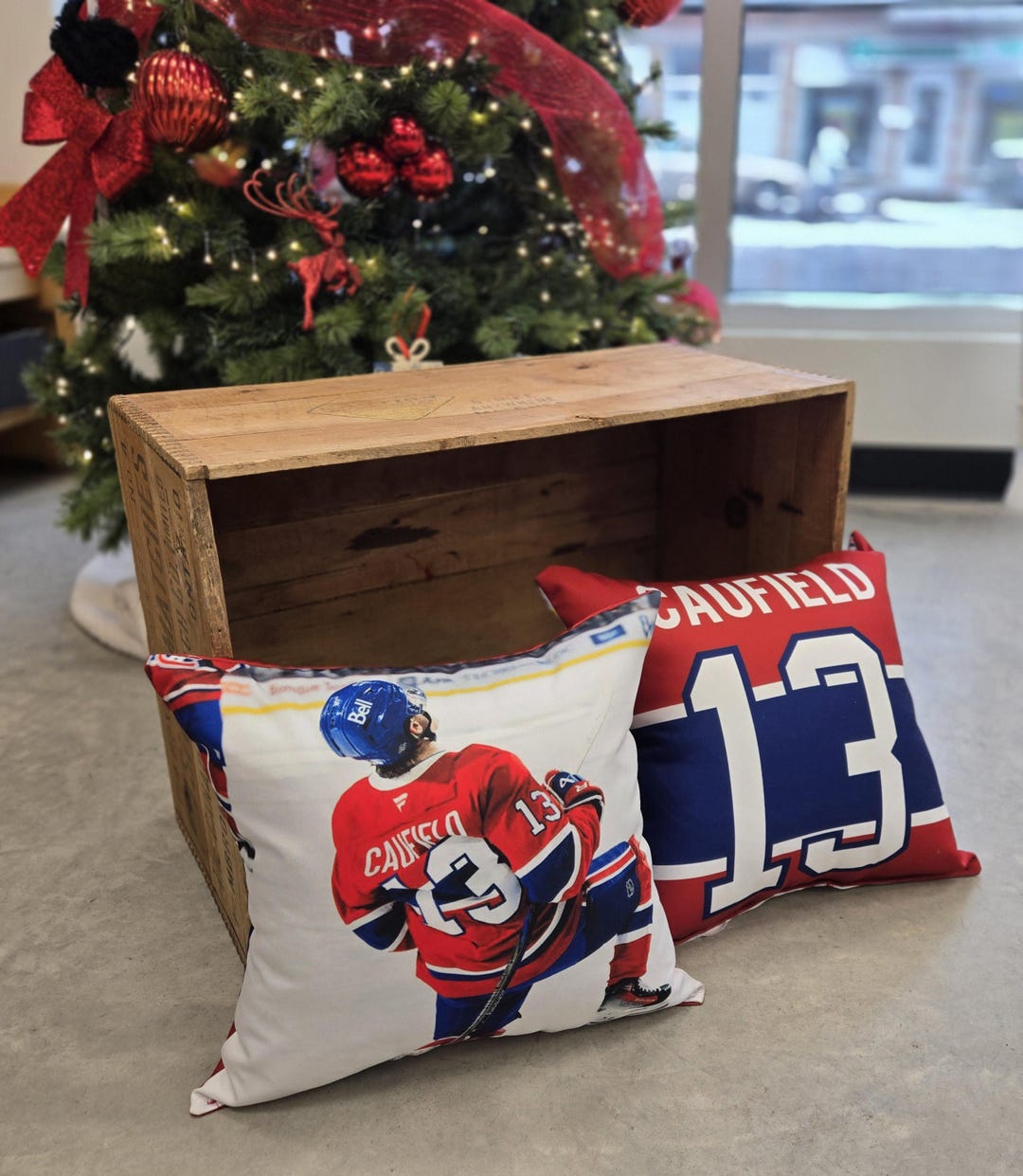 16X16 Sublimated Cole Caufield #13 Pillow Perfect for Your Man Cave! - Etsy