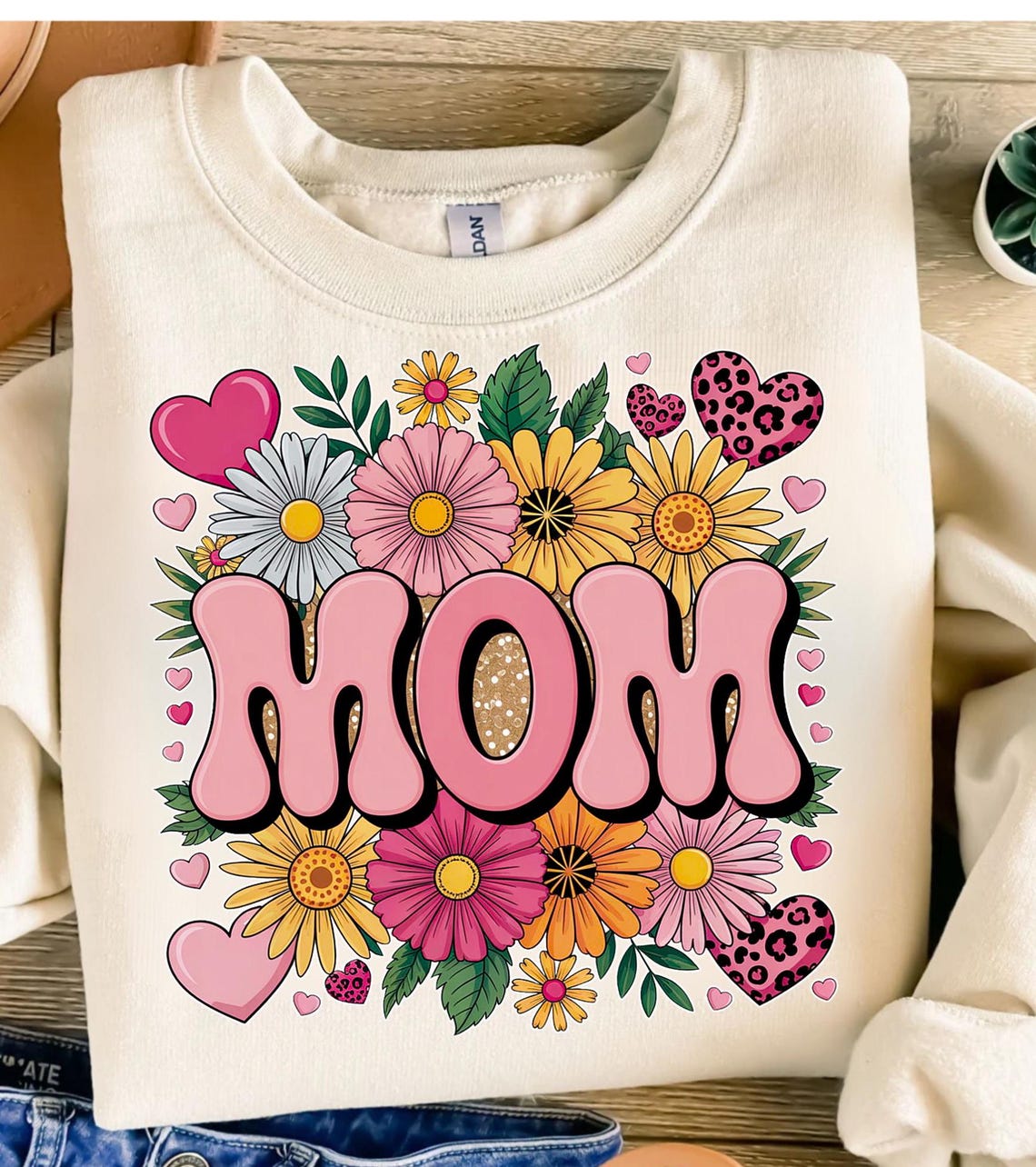 Pink Floral Mom PNG, Mom Flower Png, Mom Png, Mom Shirt Design, Pink ...