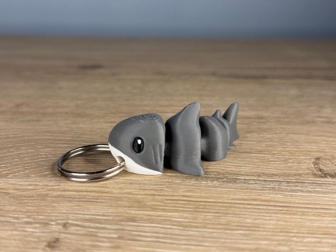 Shark Fidget Keychain, Cute Animal Stress Reliever, Animal Keychain ...