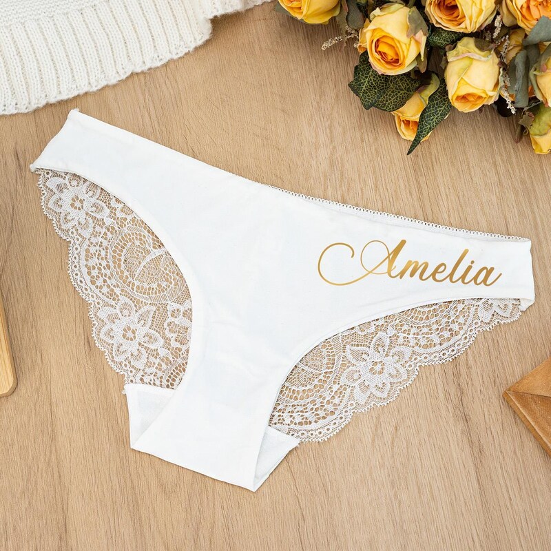Monogrammed Panties Etsy