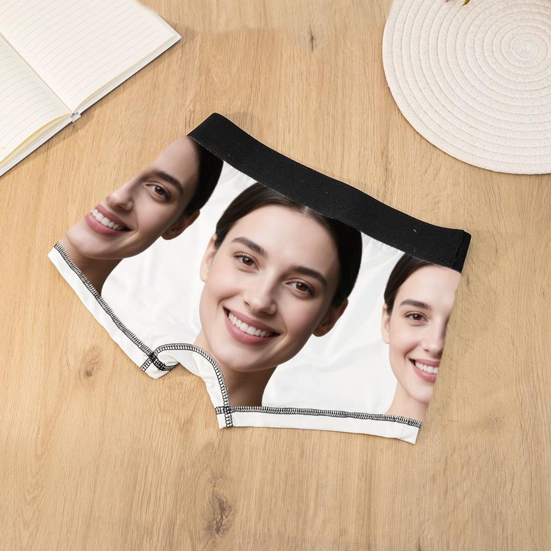 Personalized Face Boxer for Him,custom Underwear With Photo,custom Gift ...
