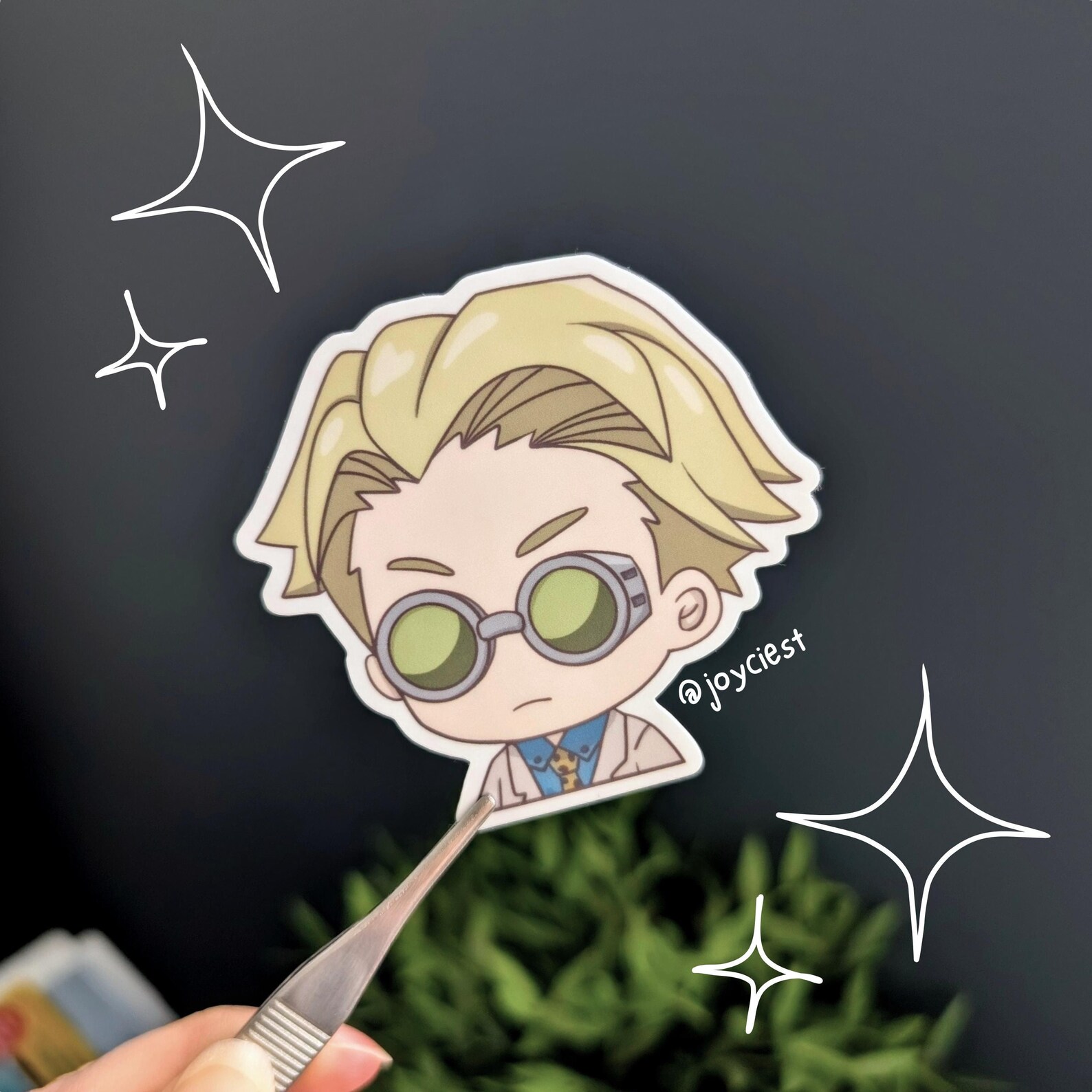 JJK Nanami Anime Vinyl Sticker| Waterproof Matte or Glossy | for ...