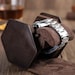 Personalized Leather Hexagonal Watch Box, 1/2 Watch Organizer Case ...