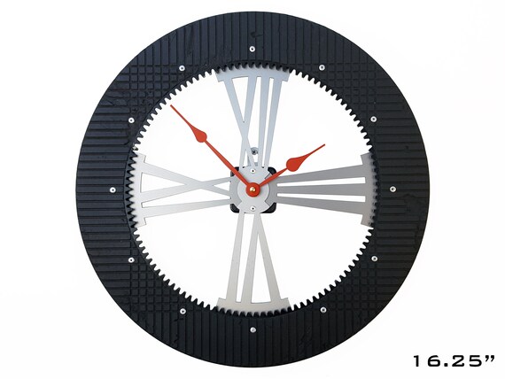 Gear Wall Clock / Large Home Decor Heavy Metal Art / Steampunk - Etsy
