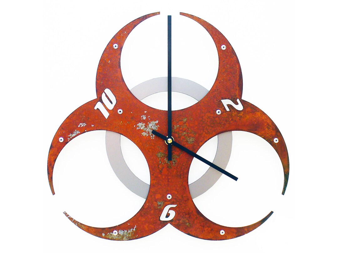Biohazard II Unusual Wall Clock / Walking Dead Horror Zombie Half Life ...