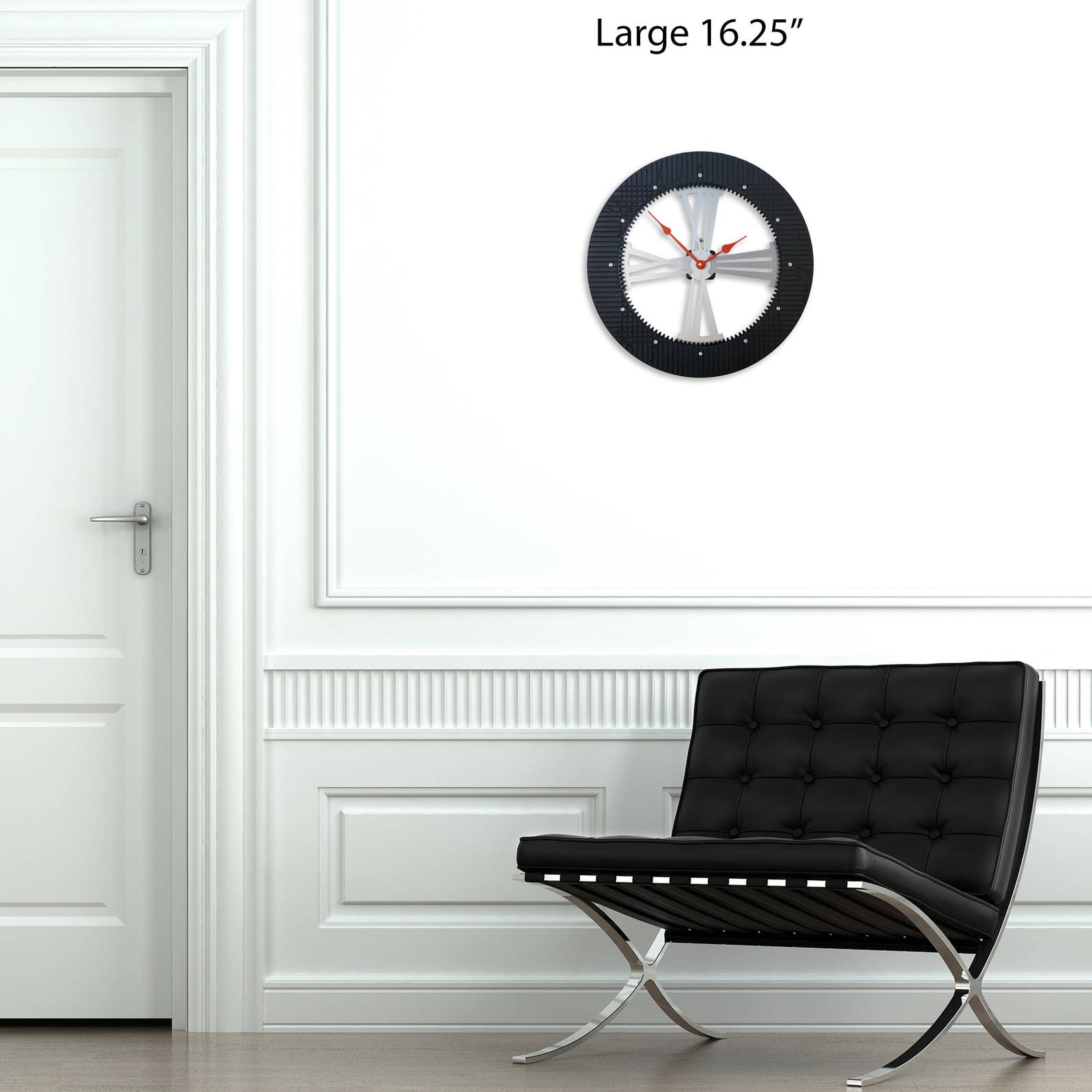 Gear Wall Clock / Large Home Decor Heavy Metal Art / Steampunk - Etsy