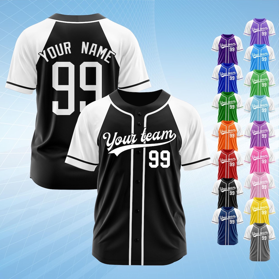 Custom Baseball Jerseys, Personalized Sewn Names and Numbers, Suitable for Players and Baseball ...