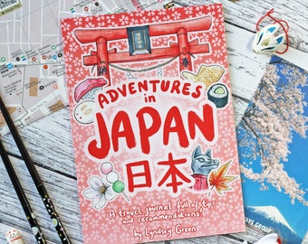Japan Travel Journaling Ideas Zine | Japan Zine | Journaling Guide - Etsy