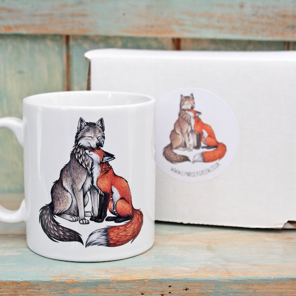 Fox Mug - Etsy