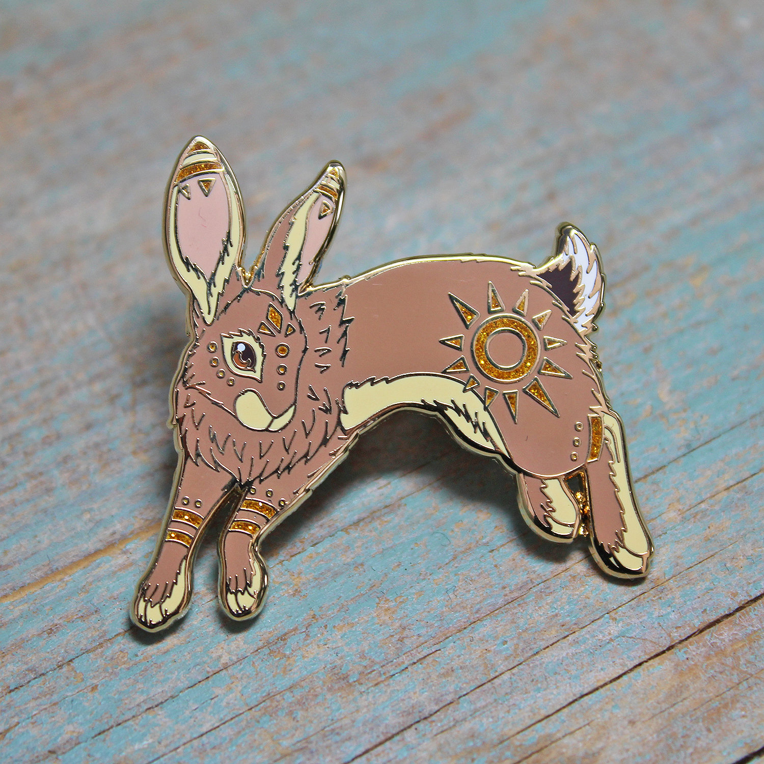 The Black Rabbit & El-ahrairah Hard Enamel Pin Set | Etsy