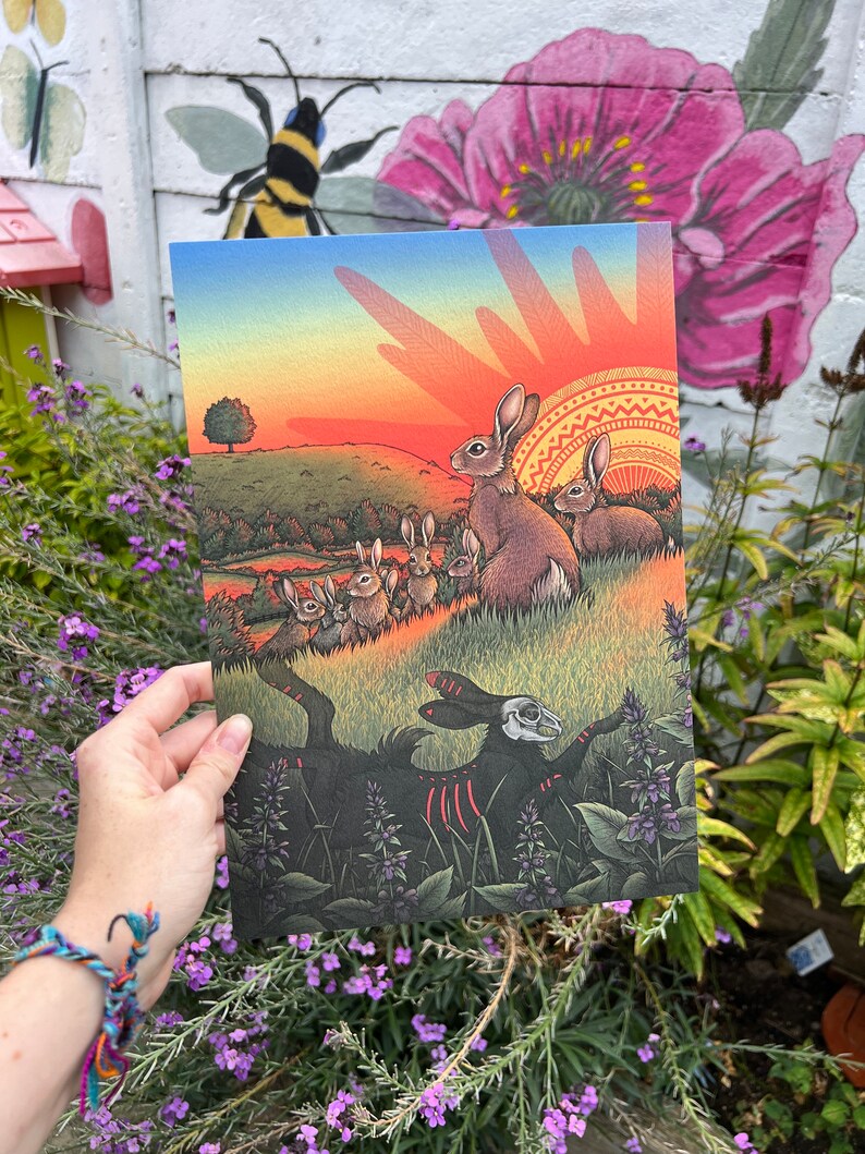 Fiver's Vision Illustration A4 Print - Etsy