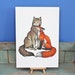 Wolf & Fox Illustration A3 Print - Etsy