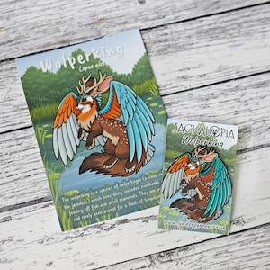 Wolperking Large Hard Enamel Pin - Etsy