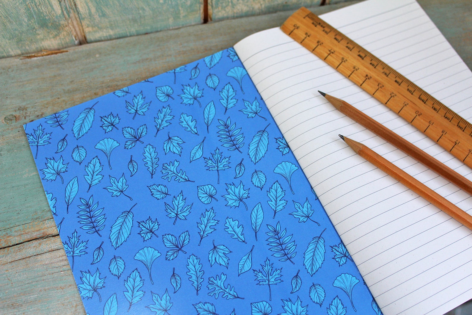 A5 Wolf & Fox Notebook ~ 48 Lined Pages - Etsy
