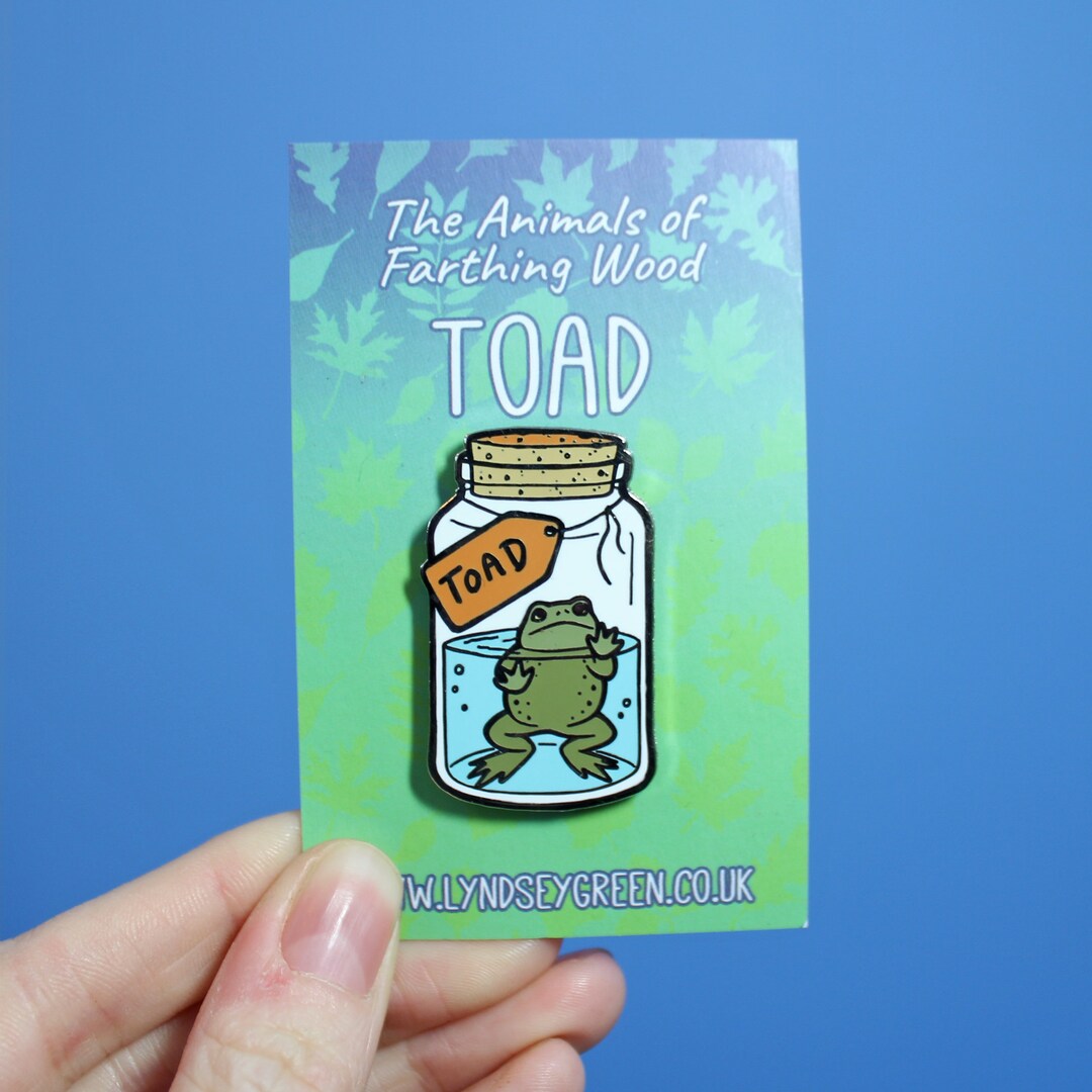 Toad Hard Enamel Pin - Etsy