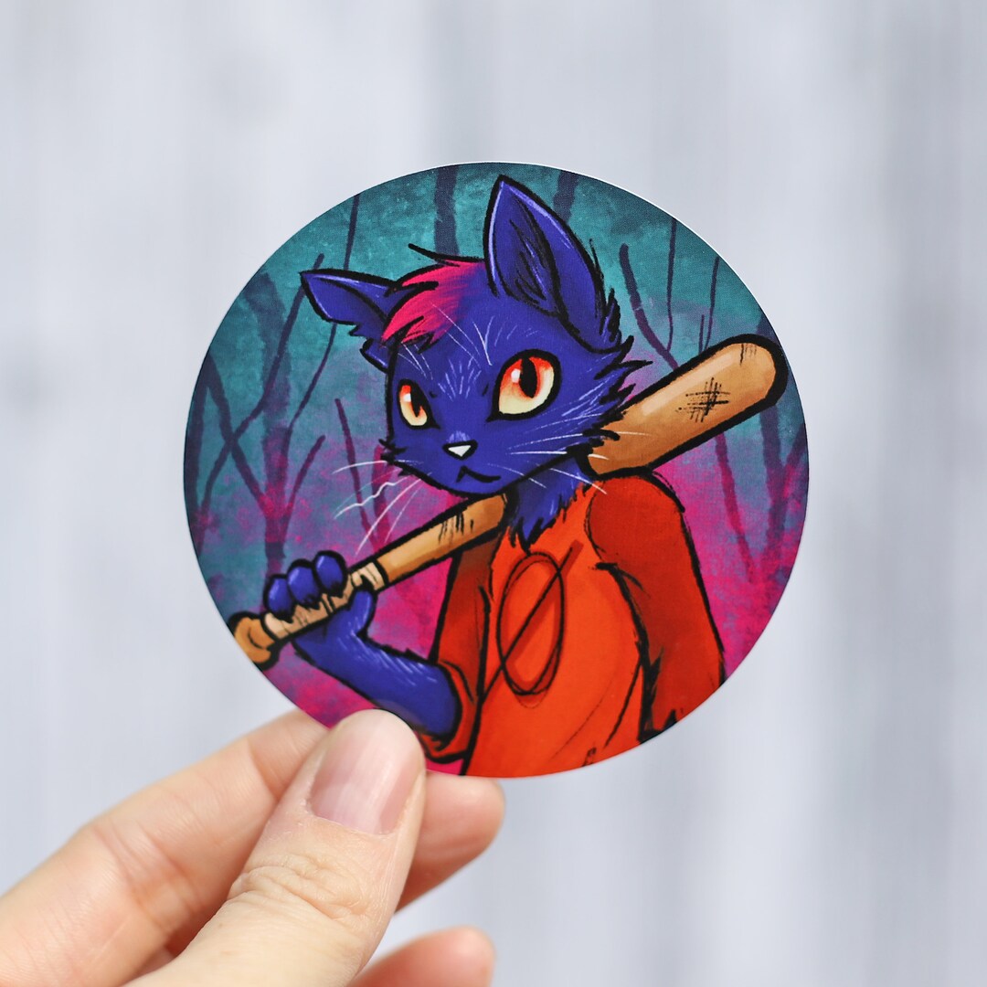 Nightmare Eyes Vinyl Sticker - Etsy