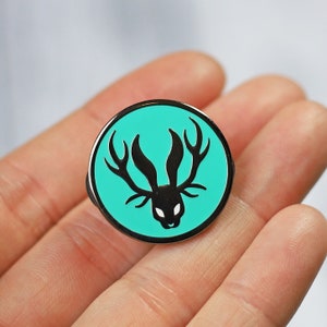 Jackalopia Mini Hard Enamel Pin - Etsy