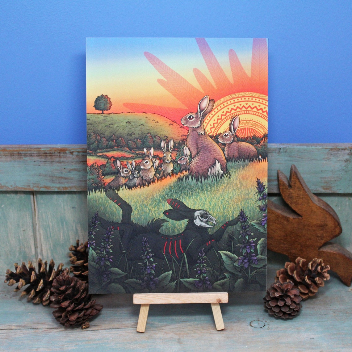 Fiver's Vision Illustration A4 Print - Etsy