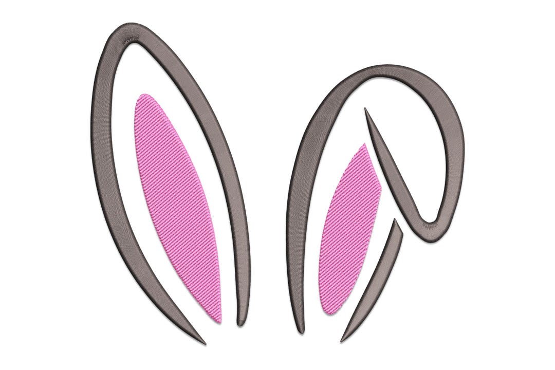 Bunny Ears Embroidery Design, Mini Bunny Ears. Easter Bunny Ears ...