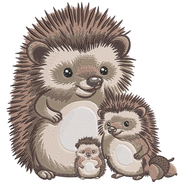Hedgehog Embroidery - Etsy
