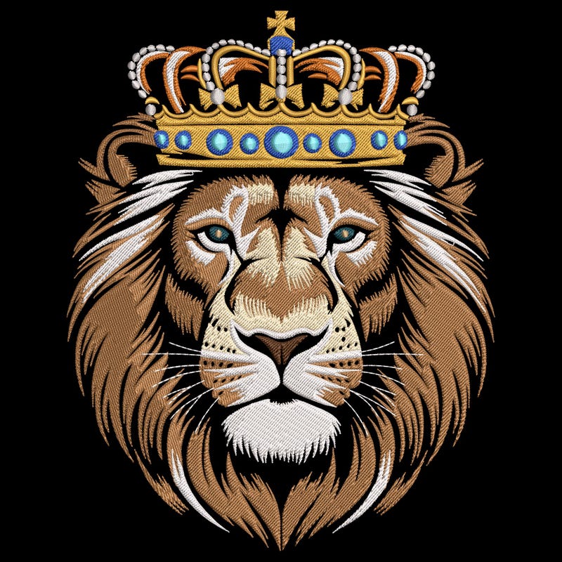 Leon Embroidery Pattern - Etsy