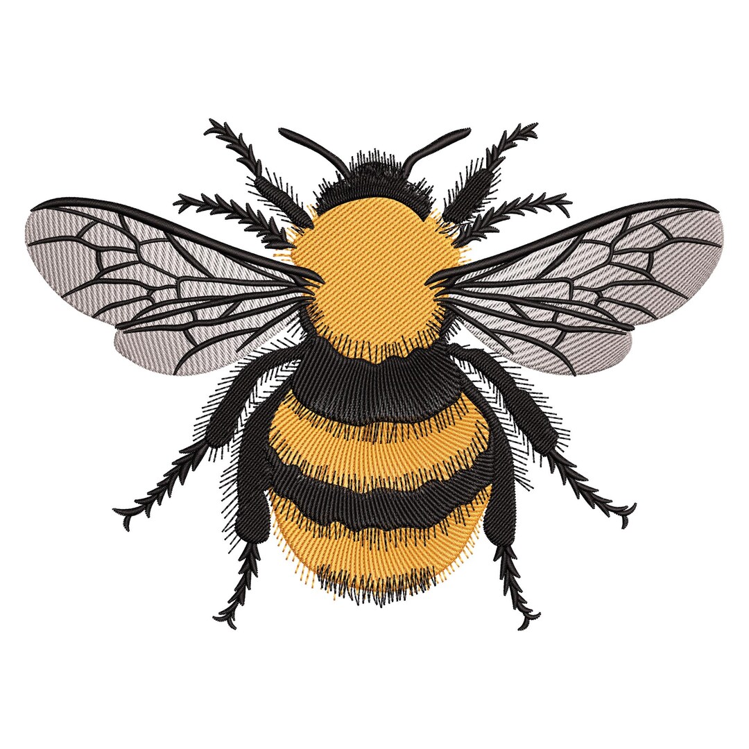 Bee Embroidery Design, Beehive Machine Embroidery Design, Kitchen ...