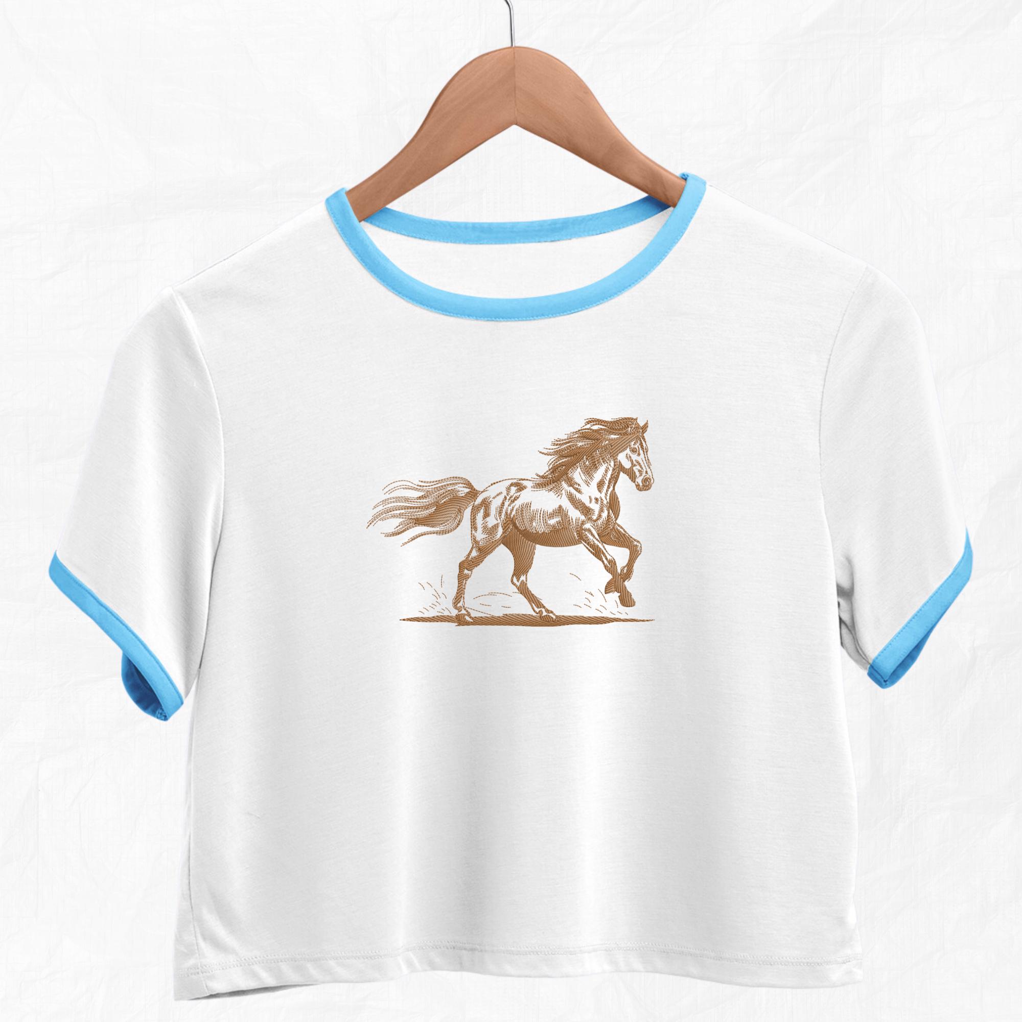 Running Horse Embroidery Design, Horse Machine Embroidery Designs ...