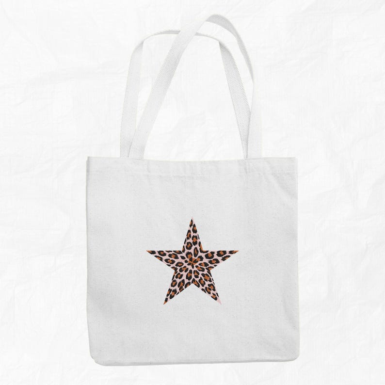Leopard Print Star Embroidery Design, Leopard Heart Embroidery File ...